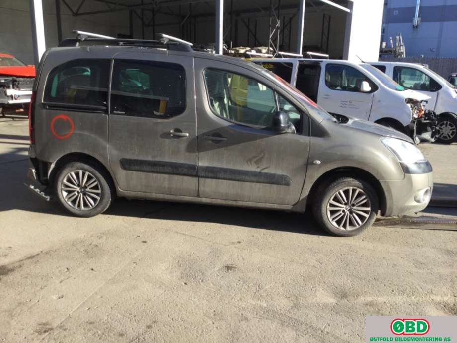 Citroën Berlingo, 2008-2015 (Type II, Fase 1) delebil, Motorkode: 9HP ...