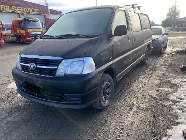 Toyota Hiace, 2007-2012 (Fase 3) delebiler