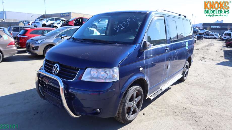 VW Transporter / Caravelle, 2003-2009 (T5, Fase 1)(T5) delebil, Motorkode: AXD,BNZ, Girkode: JUL