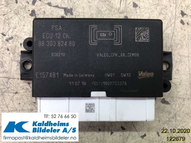 Styreenhet parkering til Citroën Berlingo, 2019->> (Type III ...