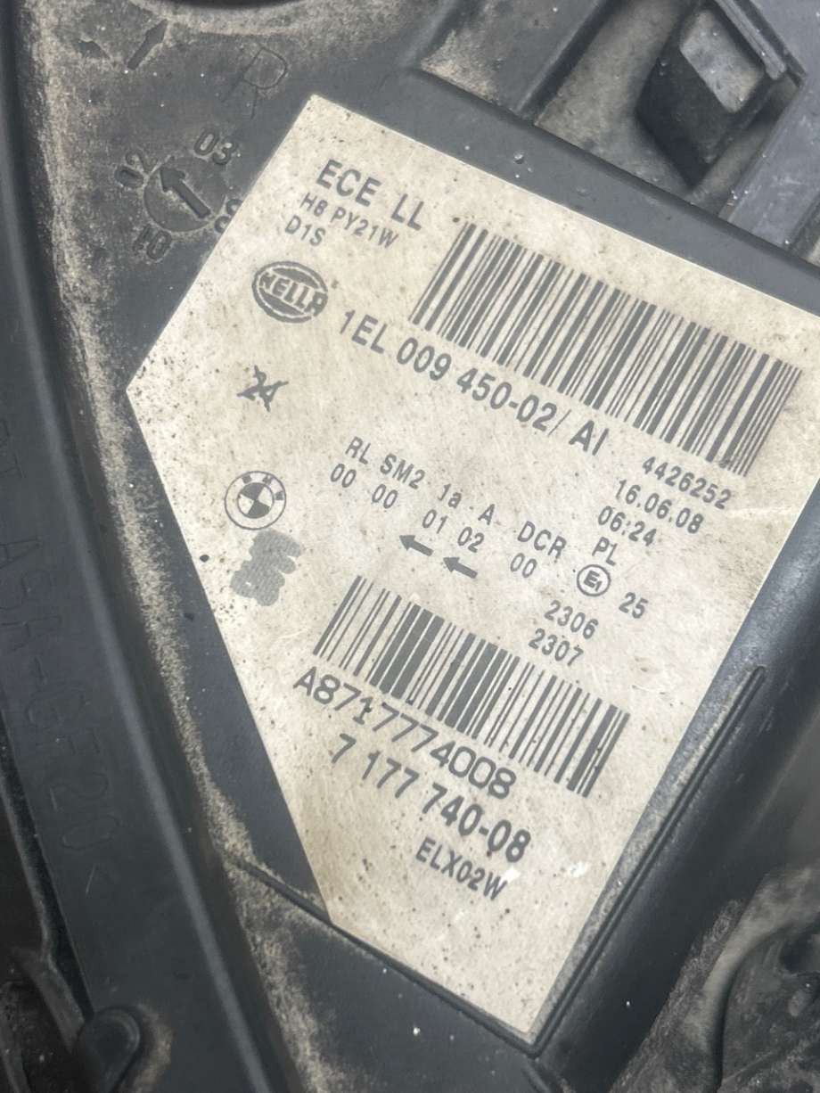 Frontlykt høyre xenon til BMW 5-Serie, 2003-2010 (E60/E61)(E60/E61 ...