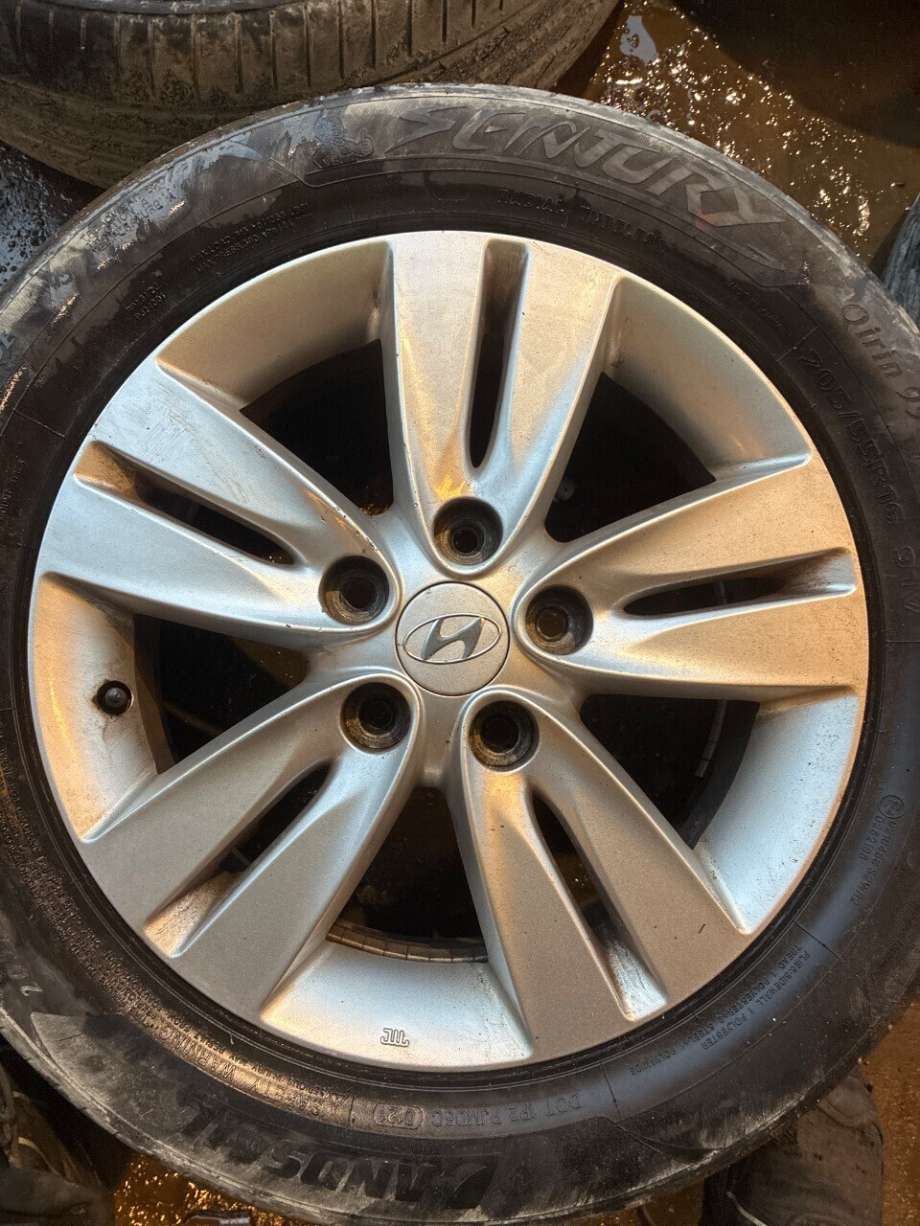 Felgsett aluminium til Hyundai Ix20, 2010-2017 (529101K100|), Motorkode ...