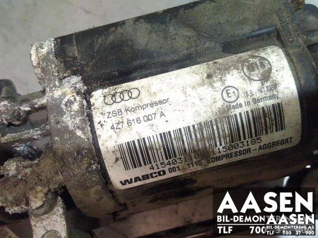 Kompressor nivå/luft til Audi A6, Allroad, 2000-2005 (Type I) (C5)(C5 ...