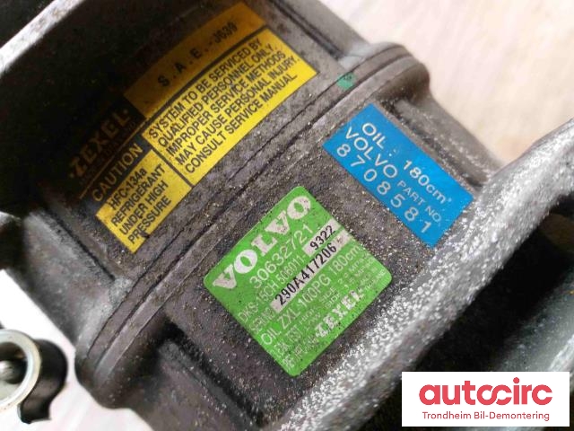 Aircondition kompressor til Volvo V40 / S40, 2000-2004 (Type I, Fase 2 ...